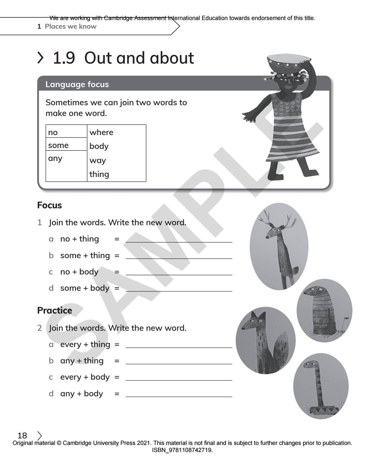 Primary English Workbook 1 Sample by Cambridge International Education ...