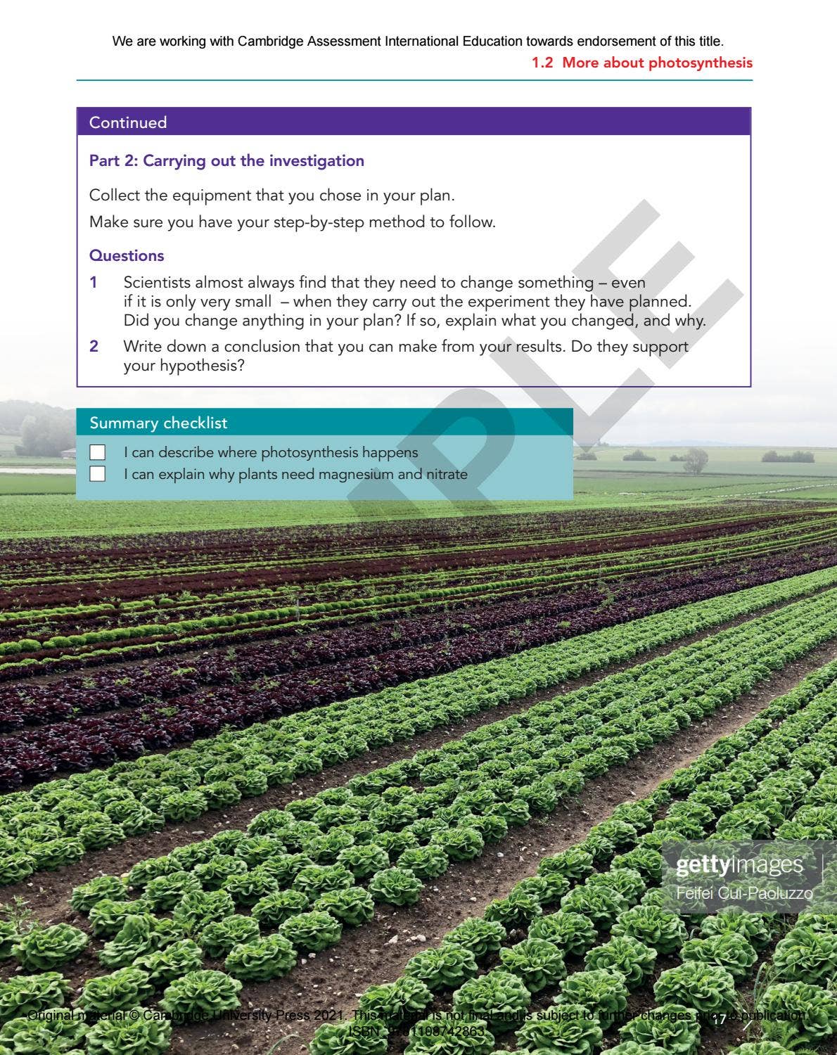 Lower Secondary Science LEARNER’S BOOK 9 by Cambridge International ...