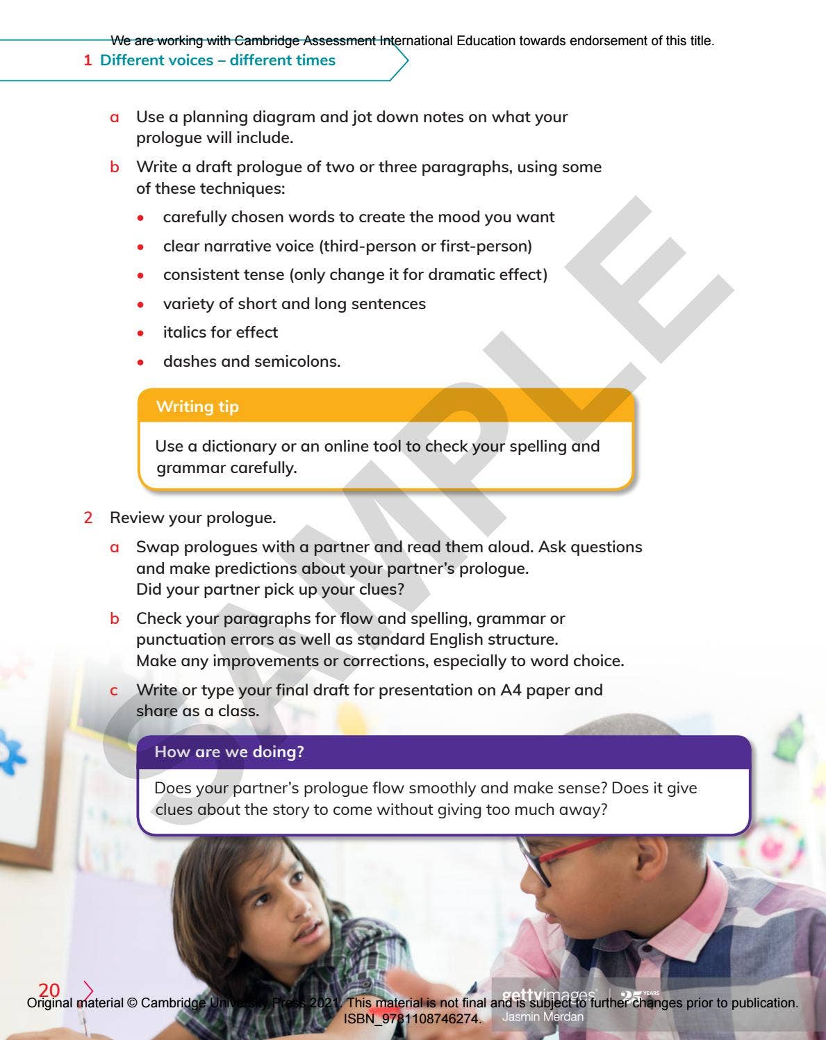 Primary English Learner’s Book 6 Sample by Cambridge International ...