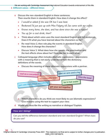 Primary English Learner’s Book 6 Sample by Cambridge International ...