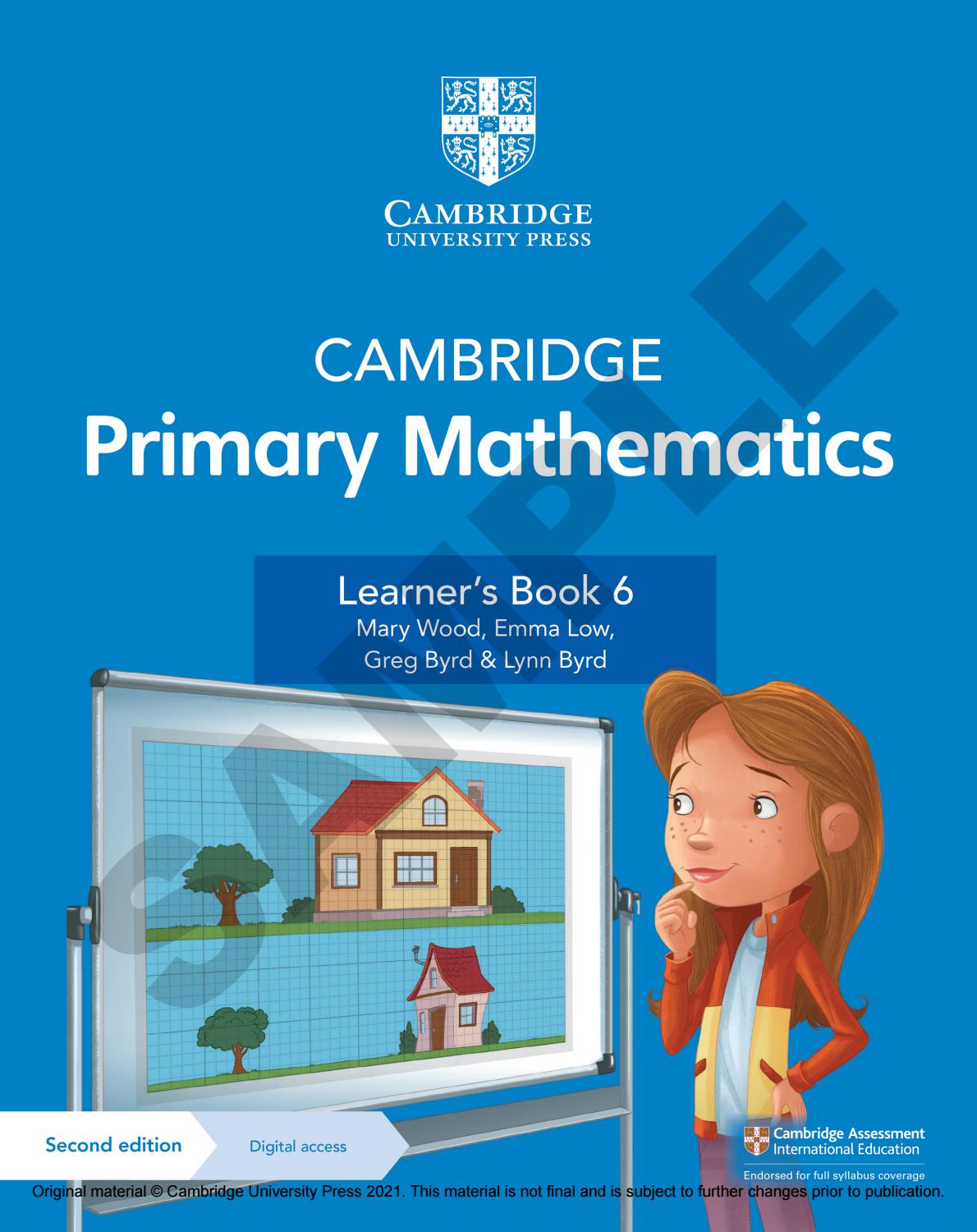 Primary Mathematics Learner s Book 6 Sample By Cambridge University
