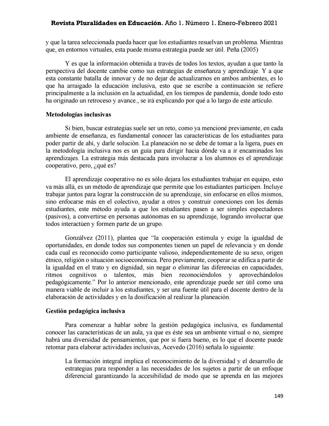 Pluralidades en Educación by Docencia Creativa - Issuu