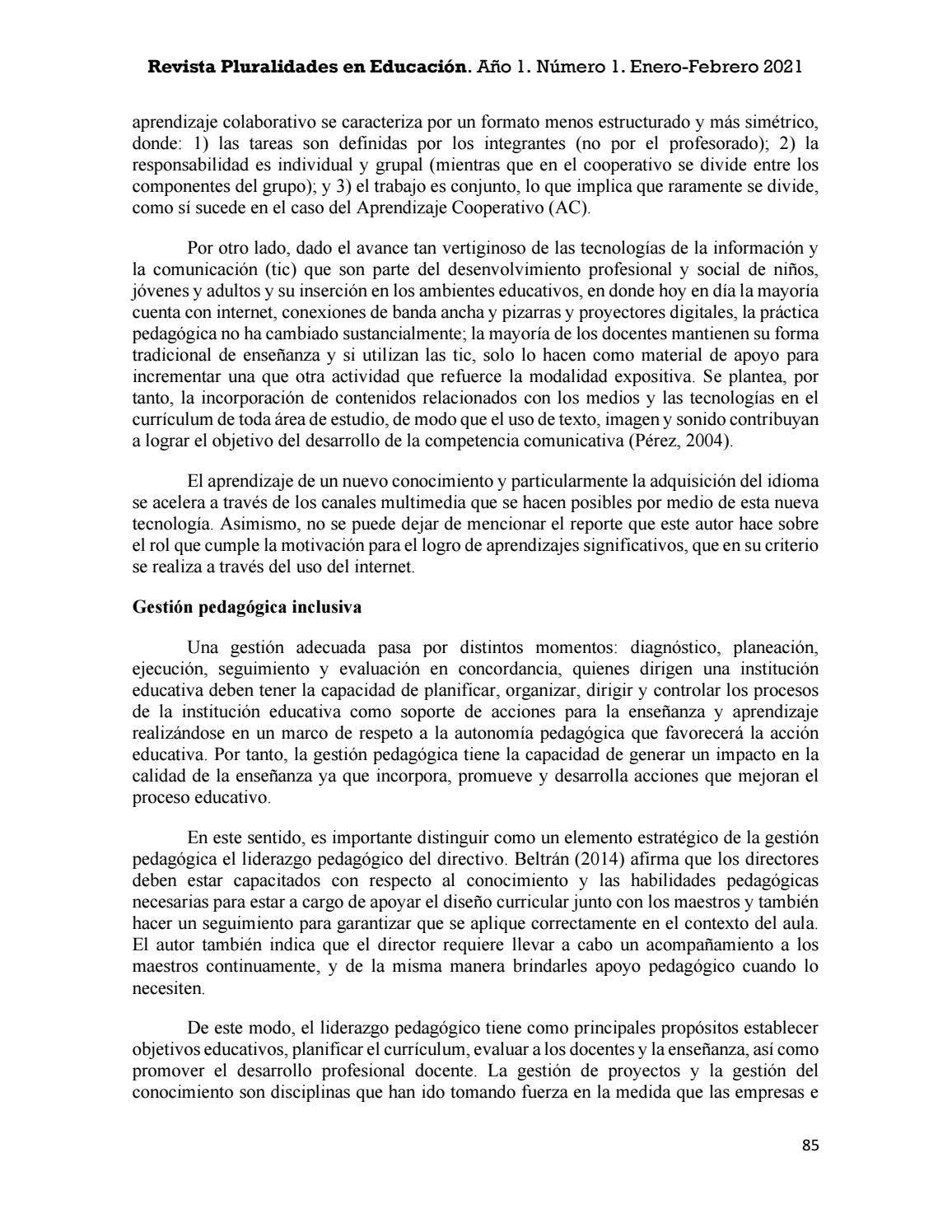 Pluralidades en Educación by Docencia Creativa - Issuu