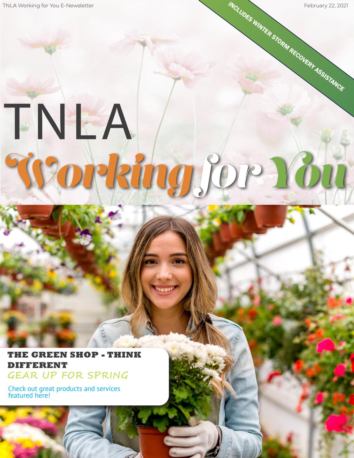 TNLA Working For You February 22, 2021 by Texas Nursery & Landscape ...