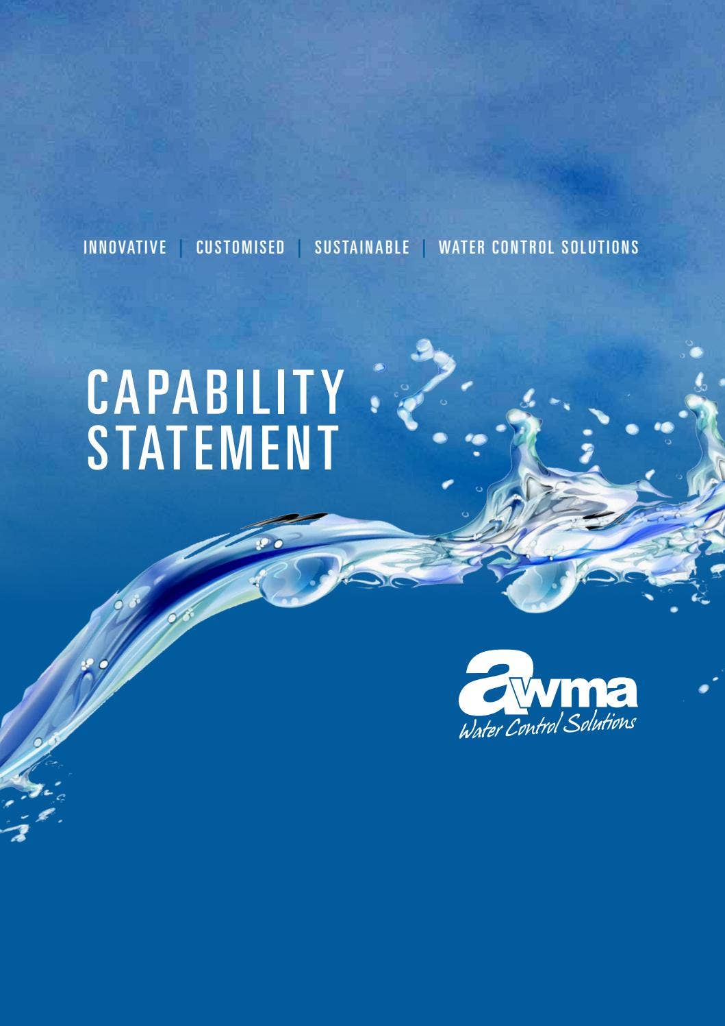 AWMA Water Control Solutions Capability Statement by AWMA_Water_Control ...