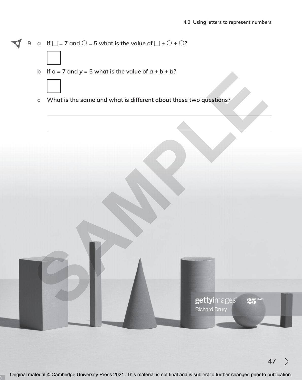 Primary Mathematics Workbook 6 Sample by Cambridge International ...