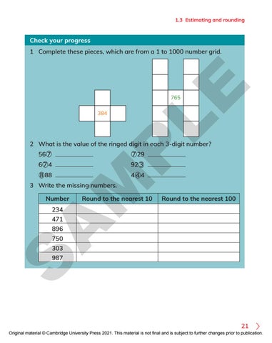 Primary Mathematics Learner’s Book 3 Sample by Cambridge International ...