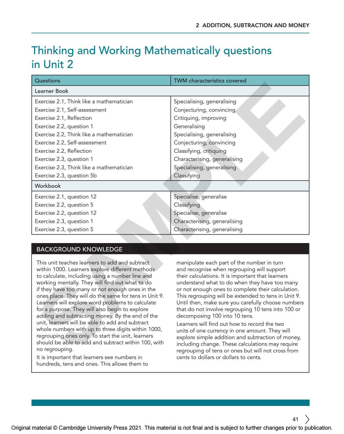 Primary Mathematics Teacher’s Resource 3 Sample by Cambridge ...
