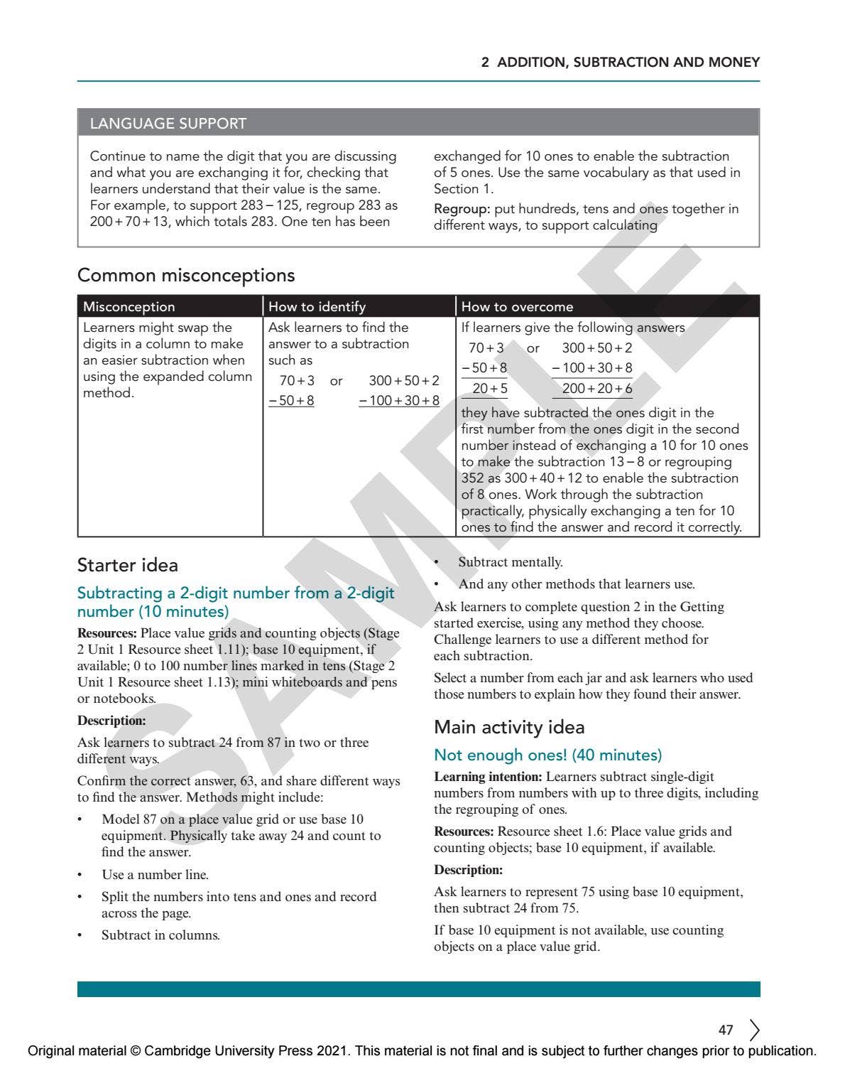 Primary Mathematics Teacher’s Resource 3 Sample by Cambridge ...