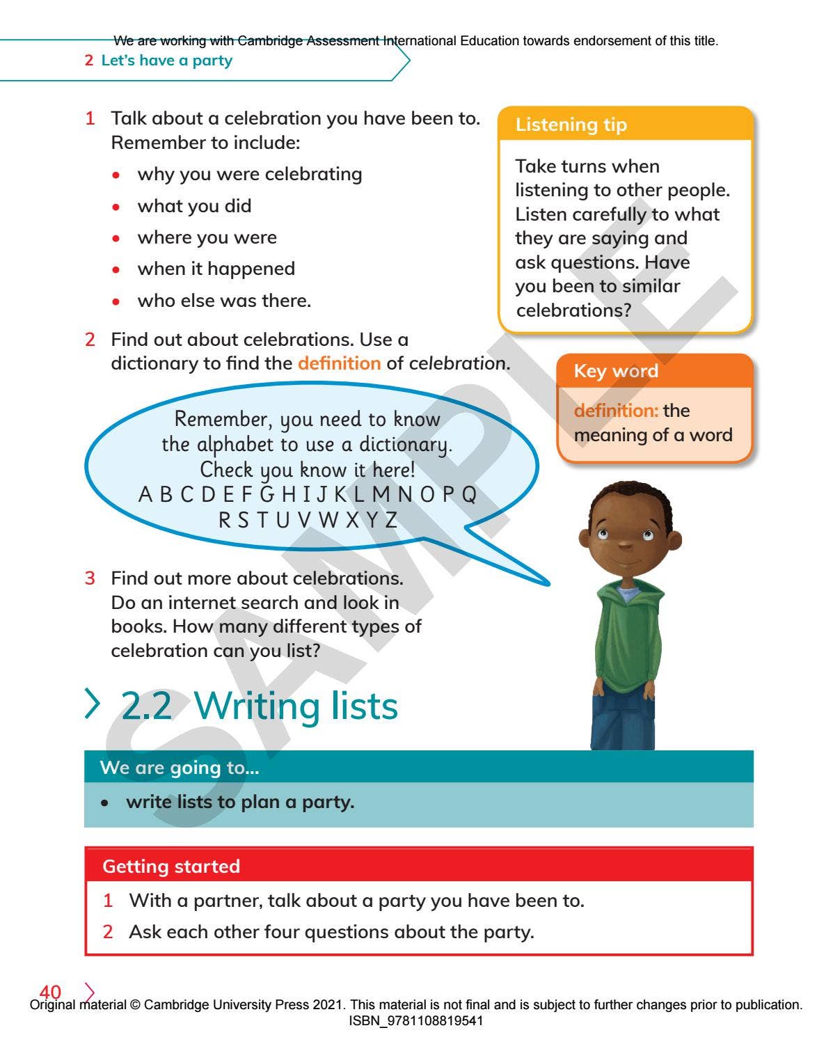 Primary English Learner’s Book 3 Sample by Cambridge International ...
