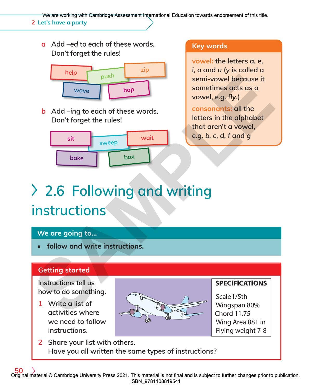 Primary English Learner’s Book 3 Sample by Cambridge International ...