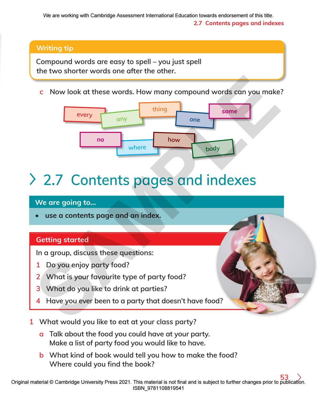 Primary English Learner’s Book 3 Sample by Cambridge International ...