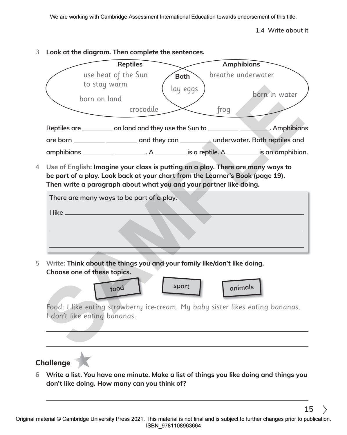 Global English Workbook 3 Sample by Cambridge International Education ...