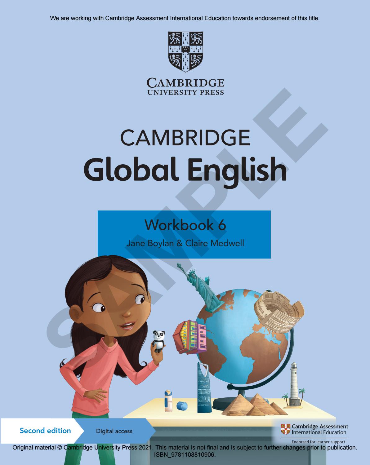 Global English Workbook 6 Sample By Cambridge International Education