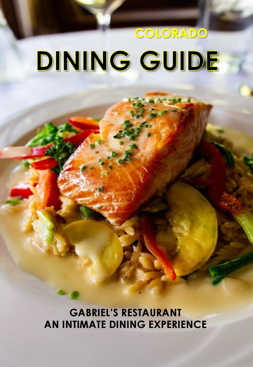 Colorado Dining Guide by Colorado Dining Guide - Issuu