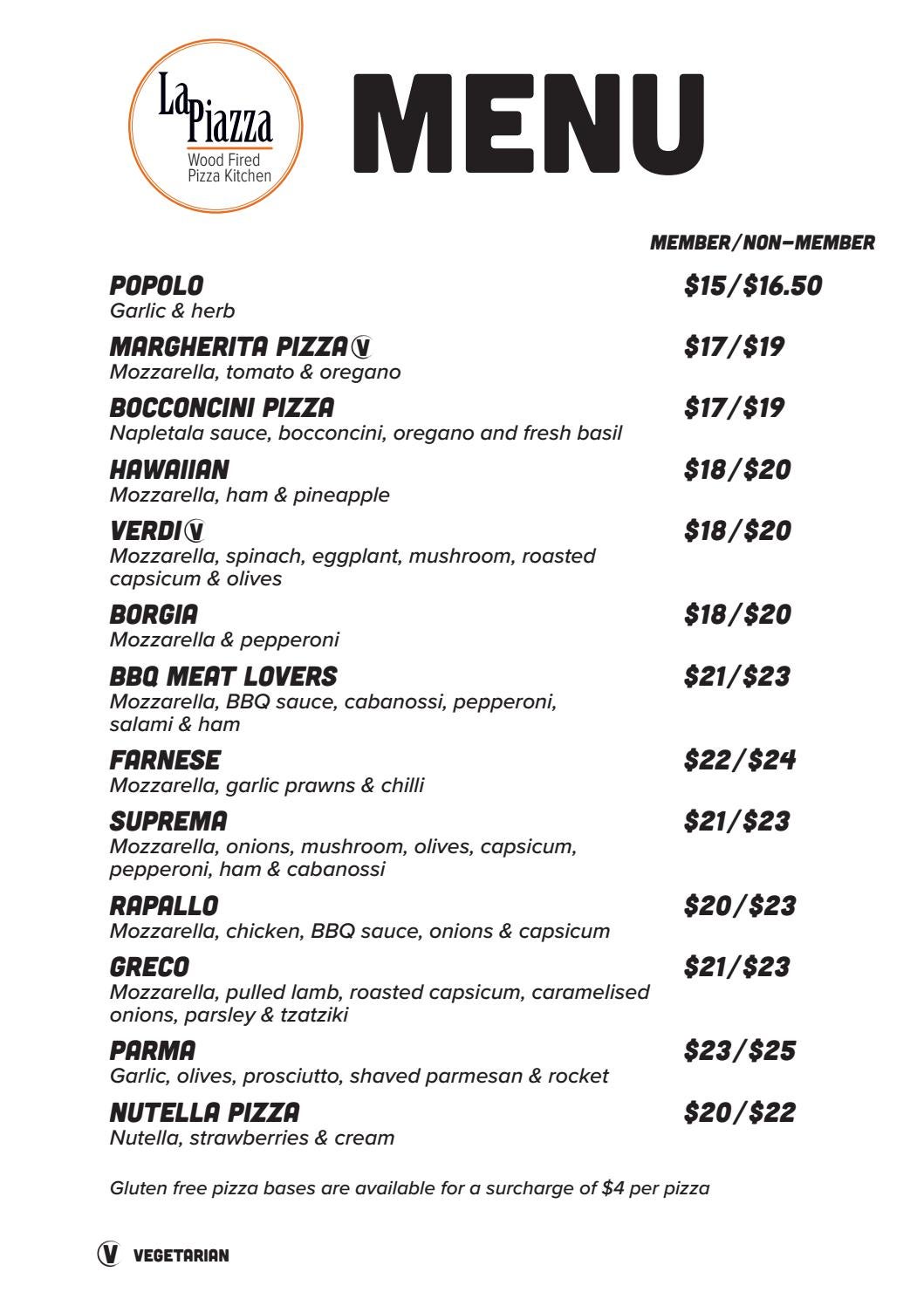 Acres Pizza Kitchen Menu by Bankstown Sports Club - Issuu