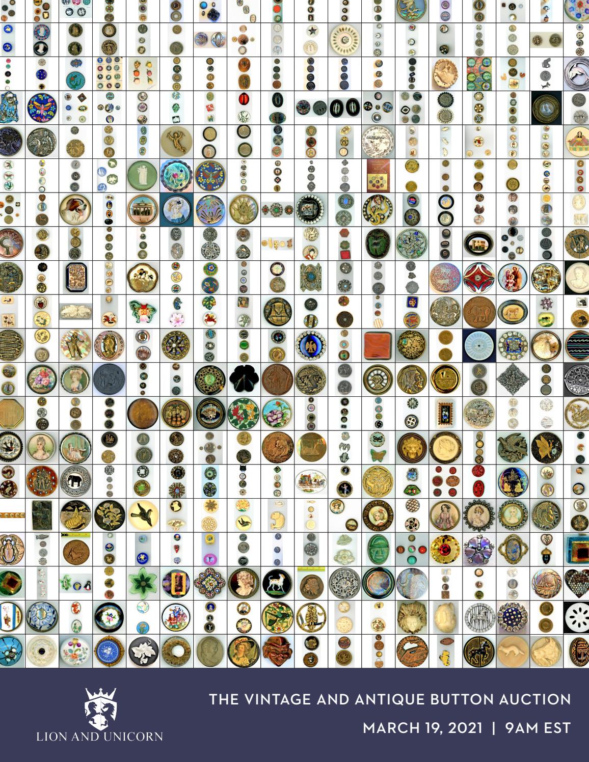 The Vintage and Antique Button Auction by Lion and Unicorn - Issuu