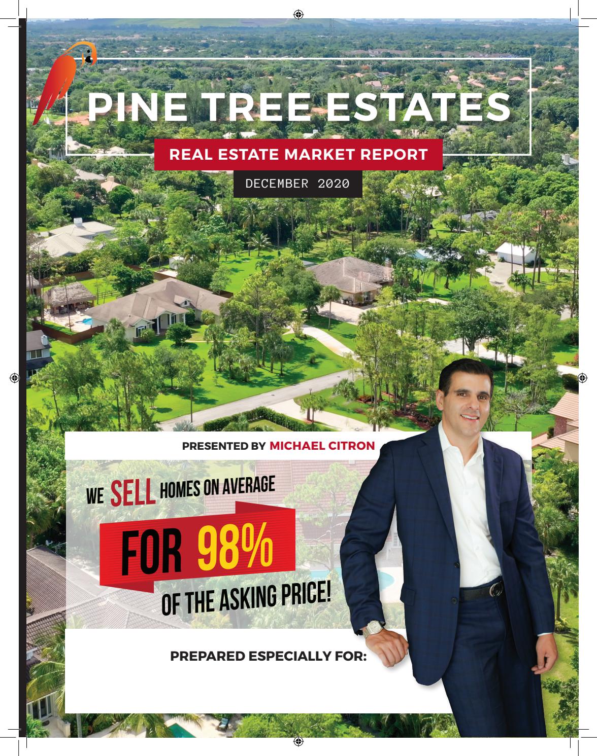Pine Tree Estates Monthly Newsletter - December - Parkland, Fl 2020 by ...