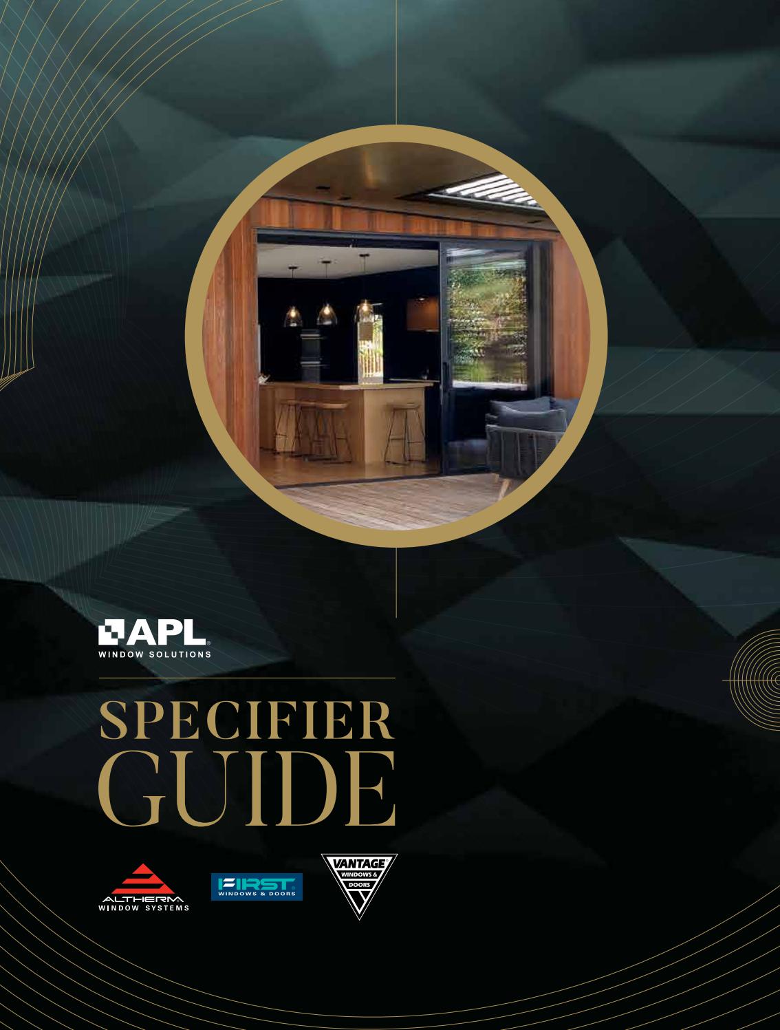 APL Specifier Guide by APL Window Solutions - Issuu