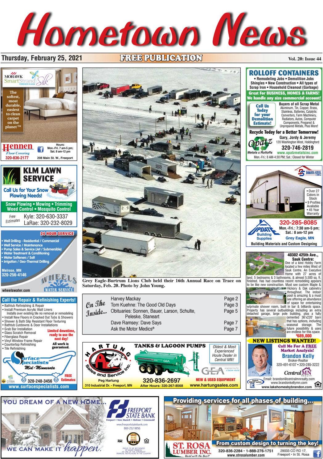 Hometown News February 25, 2021 by Hometown News - Issuu