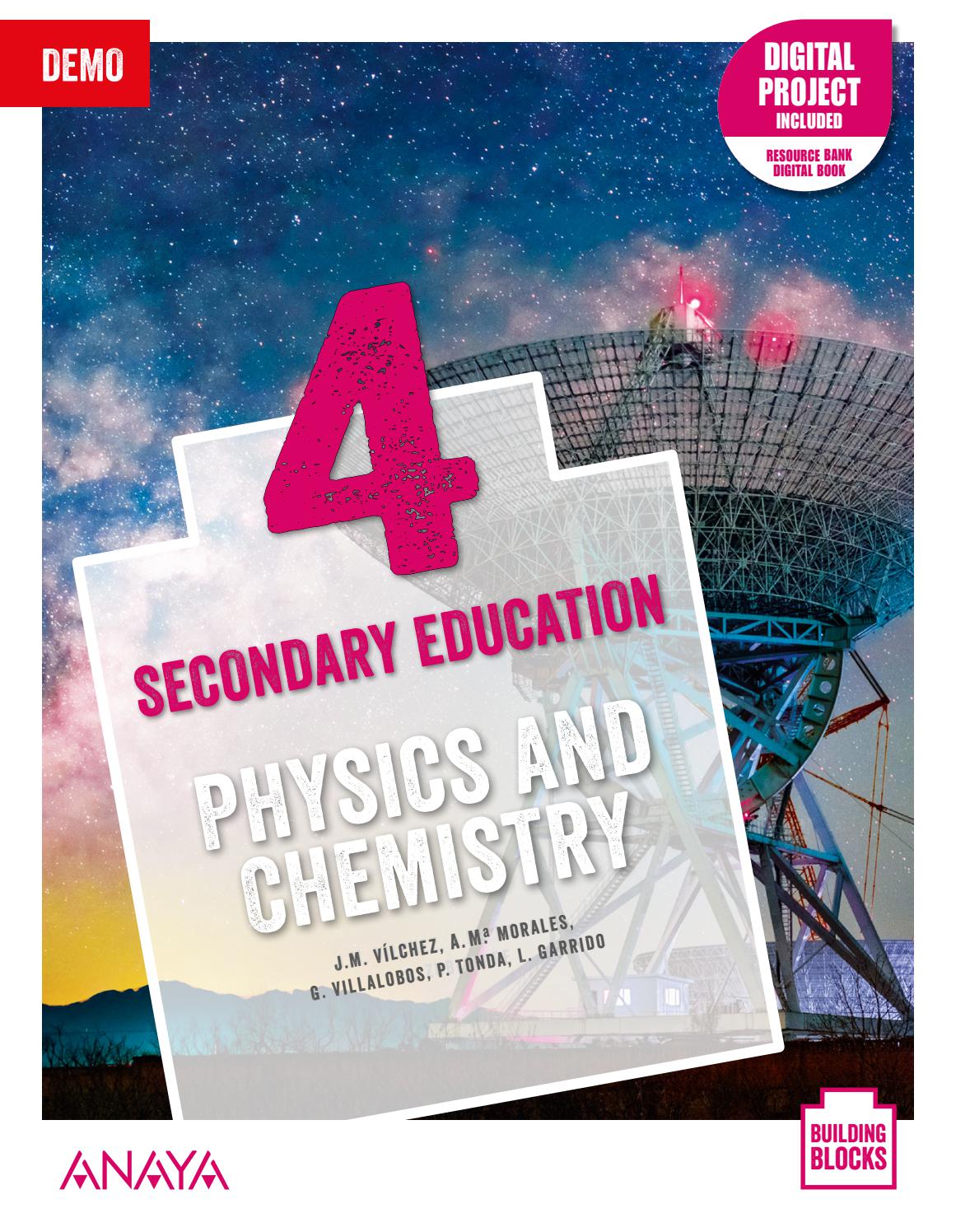 Physics and Chemistry 4 Student Book sample by Grupo Anaya, S.A. - Issuu