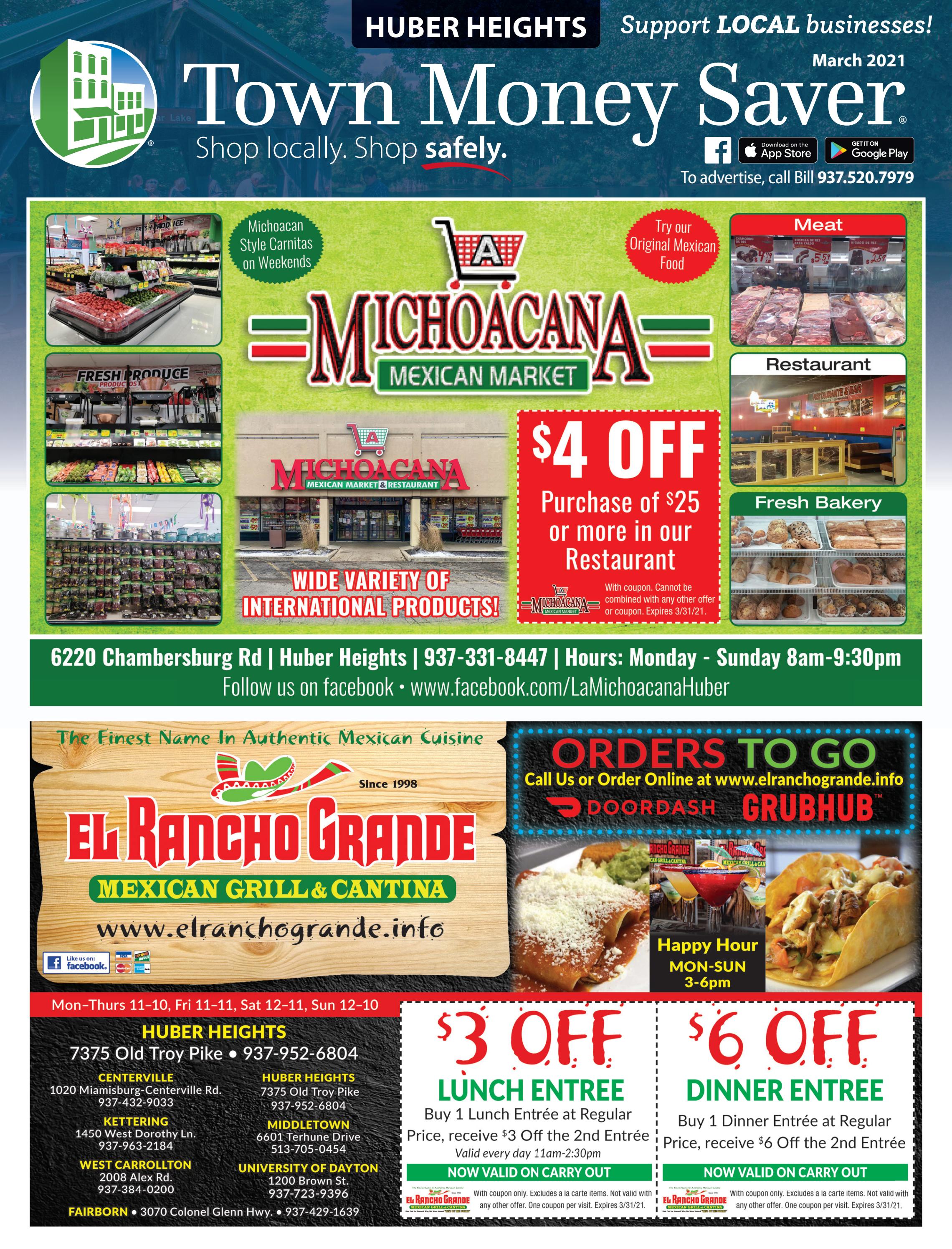 Huber Heights Town Money Saver | March FOM 2021 by Town Money Saver - Issuu