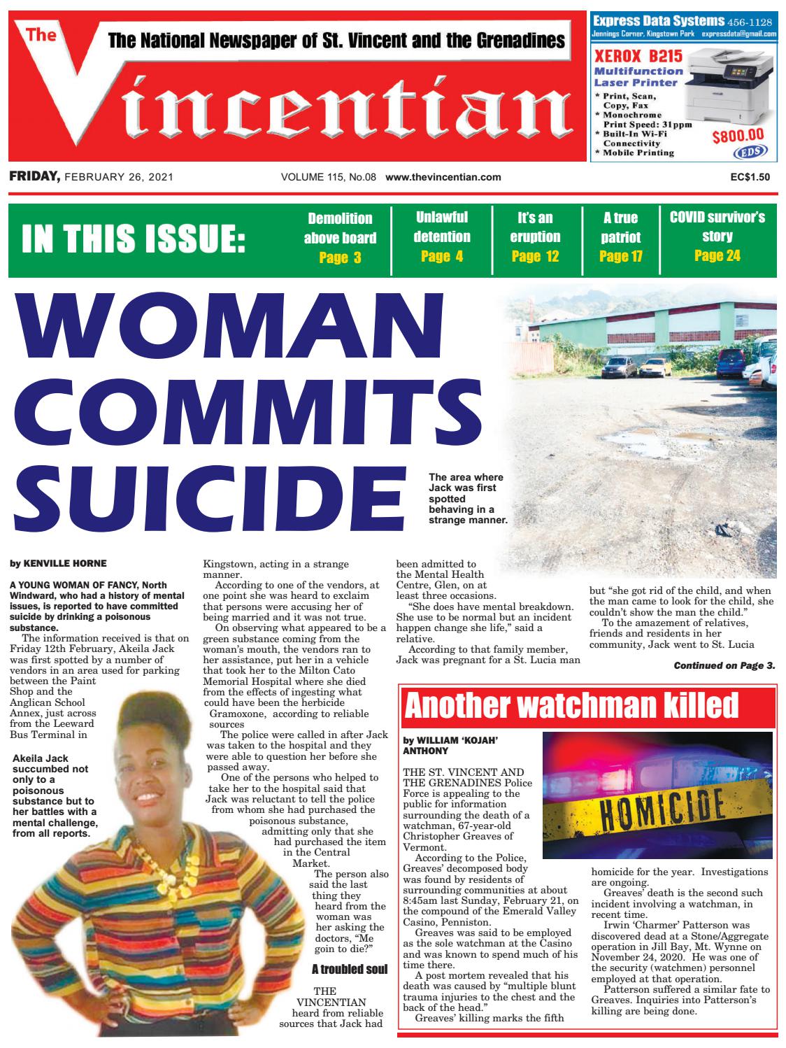 THE VINCENTIAN PDF- 26-02-21 by TheVincentian Publishing - Issuu