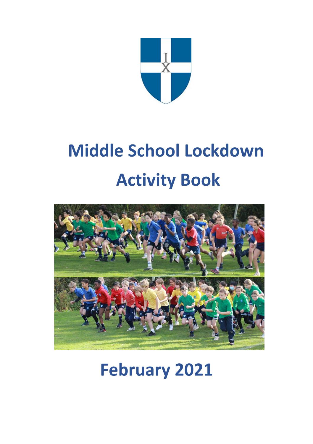 Junior King's Middle School 'Lockdown Activity Book' by OKS Association ...
