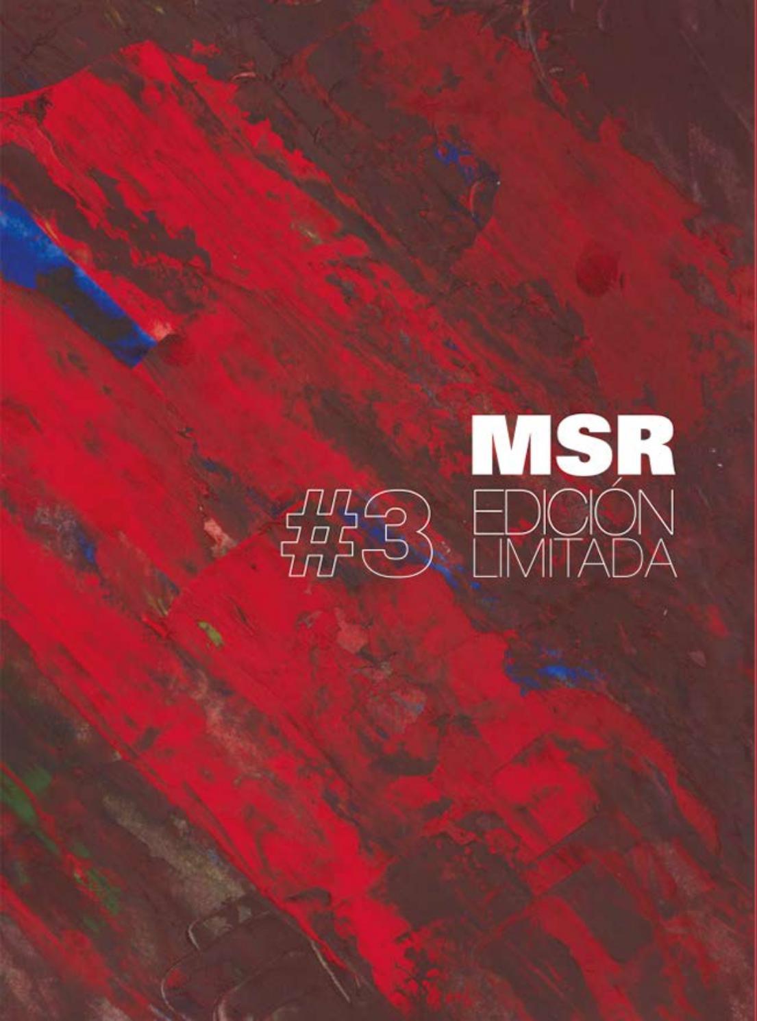 MSR Edición Limitada #3 by MSR CONSTRUCTORA - Issuu