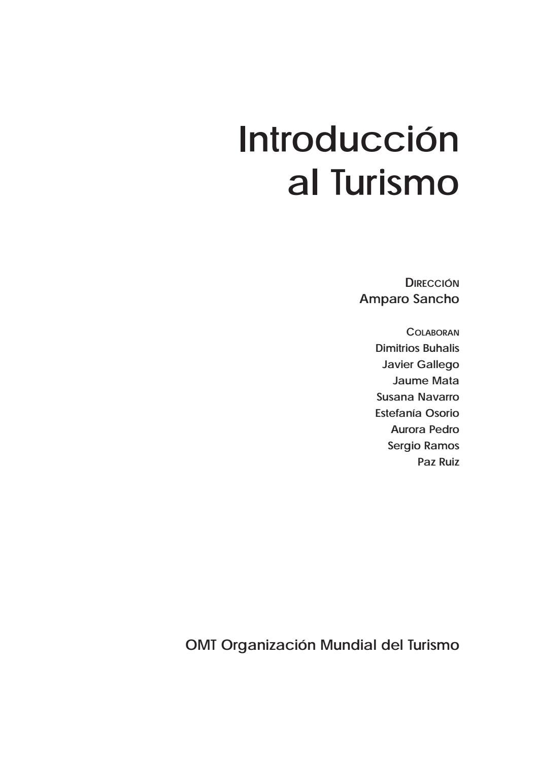 introduccion al turismo by eleido - Issuu