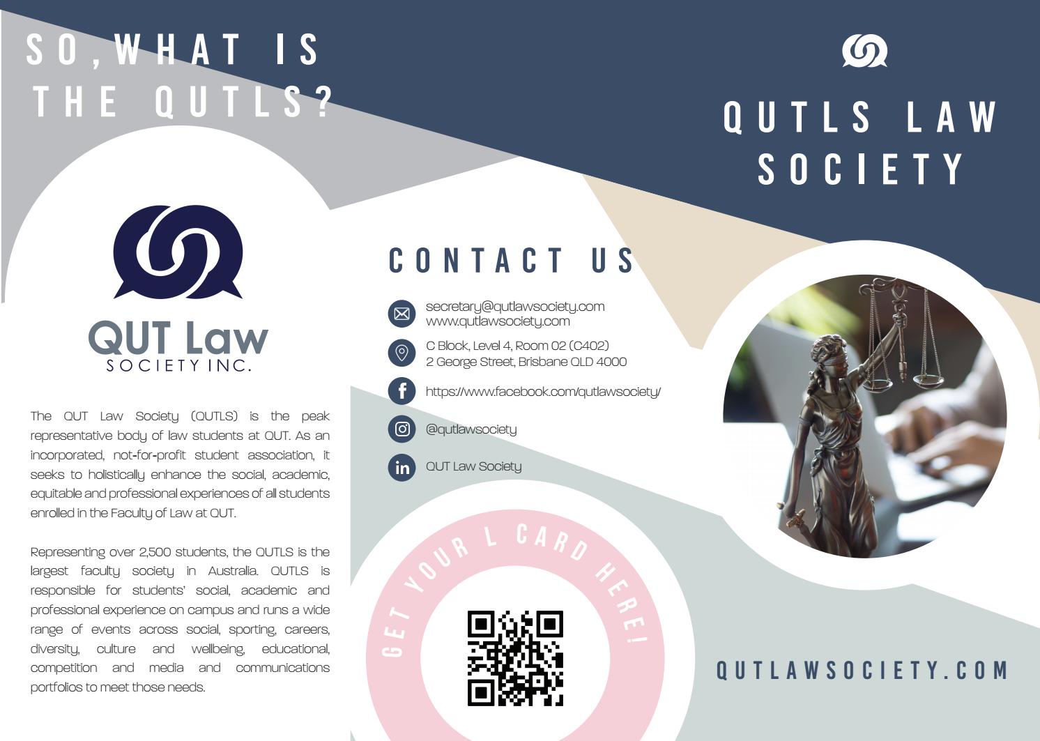 QUTLS 2021 Brochure by QUT Law Society - Issuu