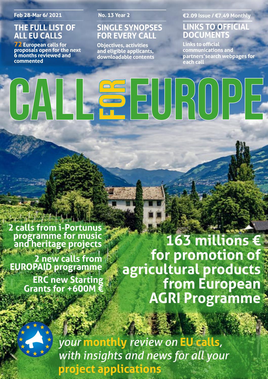 CALLforEUROPE Weekly Magazine - 28th february Edition by call4europe ...