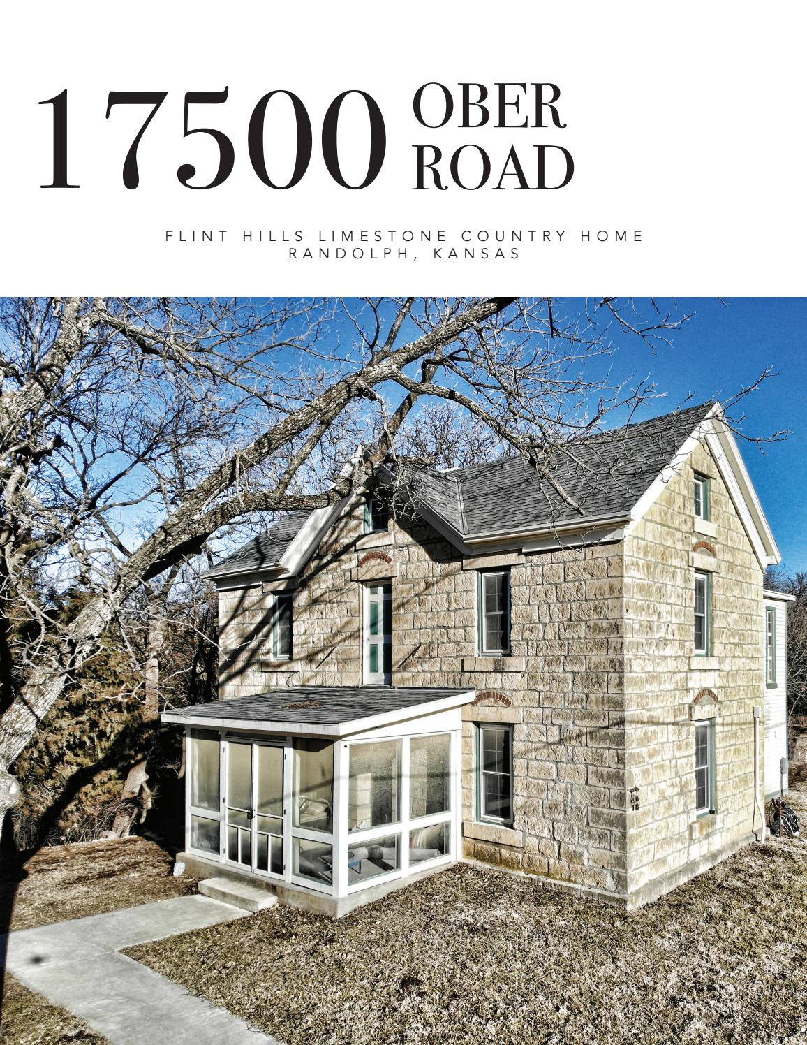 1884 Flint Hills Limestone Country Home | 17500 Ober Rd, Randolph, KS ...