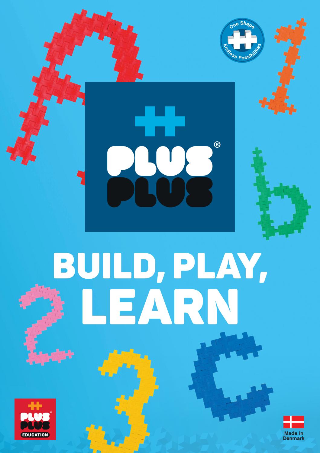 Plus-Plus Build, Play, Learn - Educational folder for kids 5-12 by Plus ...
