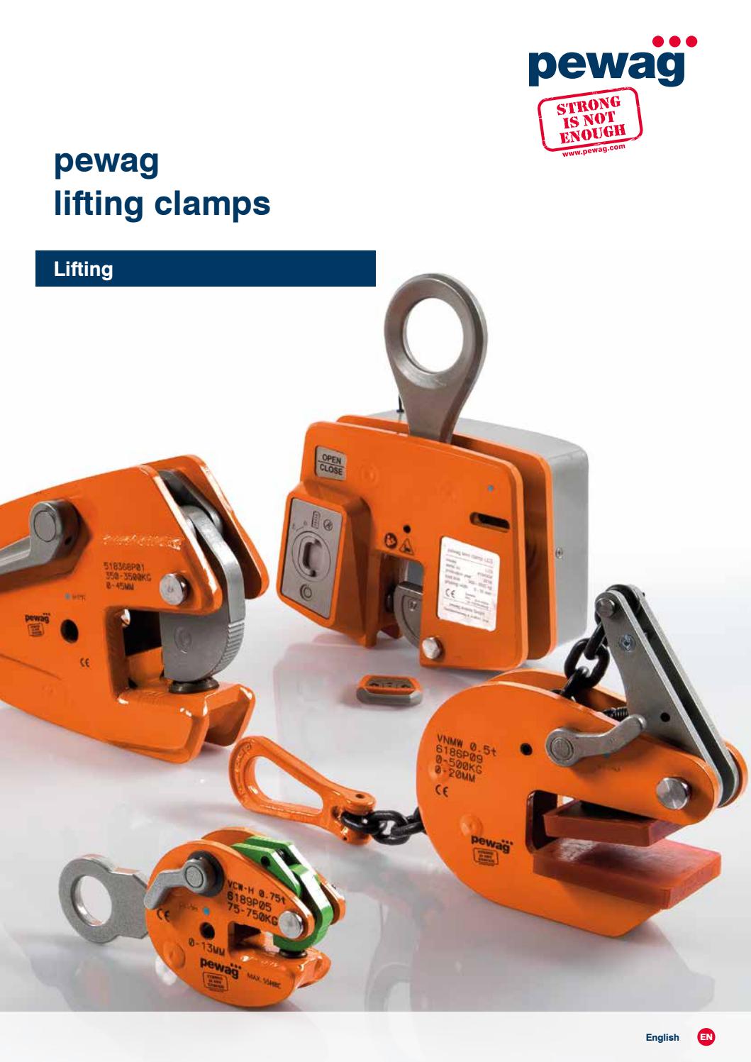 Catalogue_pewag lifting clamps_EN_2021 by pewag - Issuu