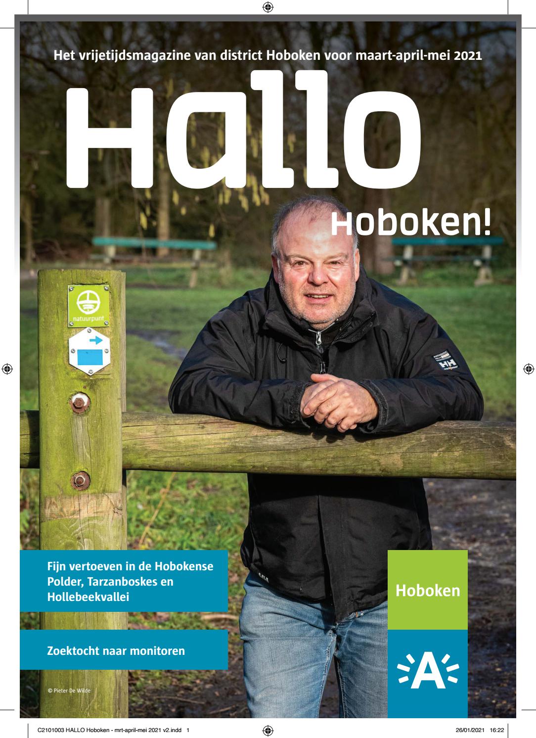 Vrijetijdsmagazine HALLO Hoboken!: maart, april en mei 2021 by kim.nolf ...