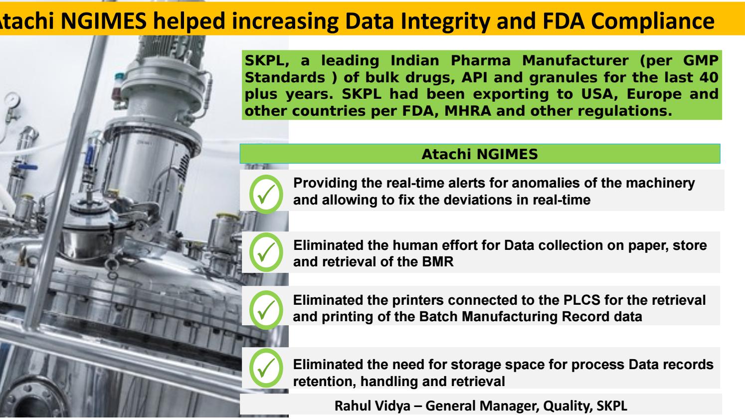 Best Cloud Based MES System for Pharma | USA, India by MES for Medical ...