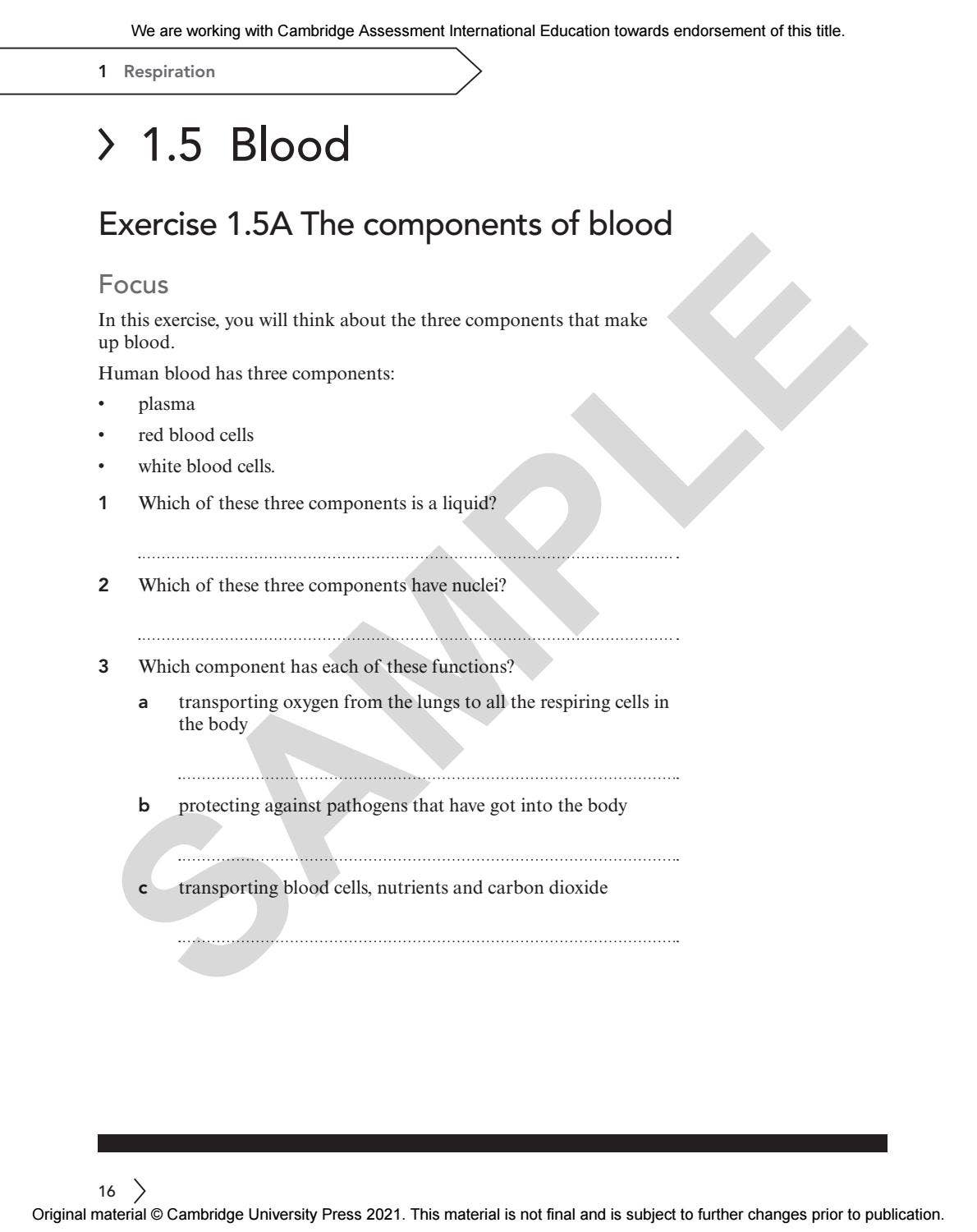 Lower Secondary Science WORKBOOK 8 Sample by Cambridge International ...