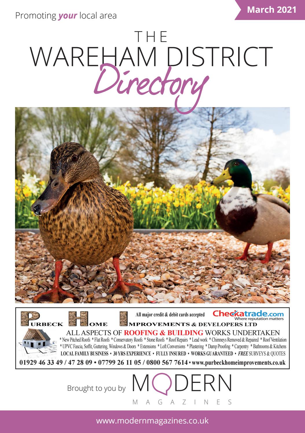 The Wareham District Directory - March 2021 by Modern Magazines - Issuu