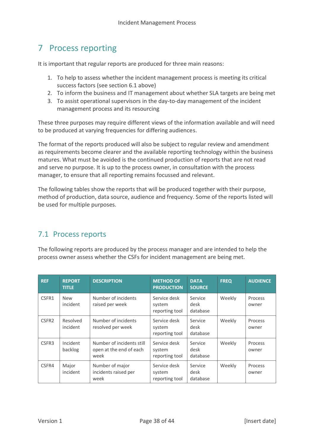 ITILSO0302 Incident Management Process by CertiKit Limited - Issuu