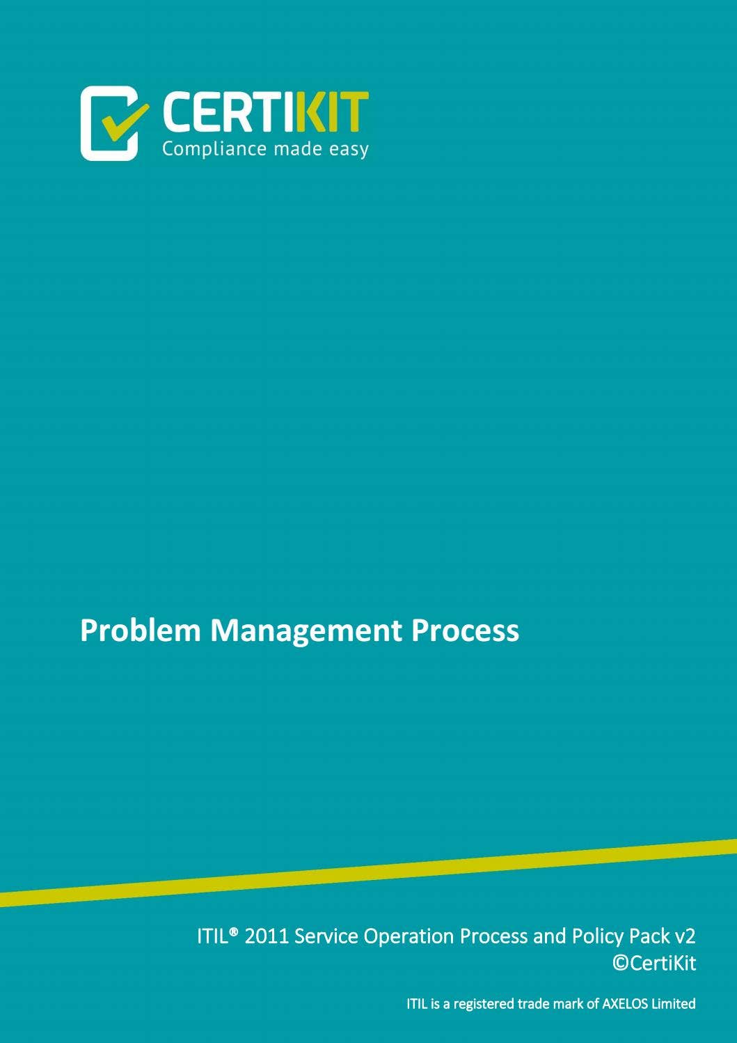 ITILSO0402 Problem Management Process by CertiKit Limited - Issuu
