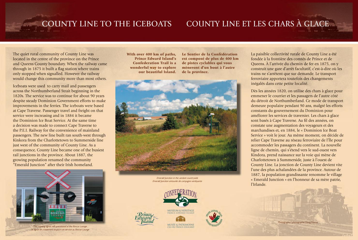 Borden-Carleton Branch: Confederation Trail Interpretive panels by ...