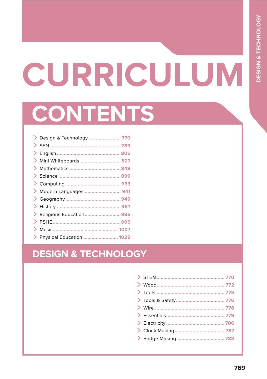 KCS Catalogue 2021-22 - Design & Technology by Procurement Services - Issuu