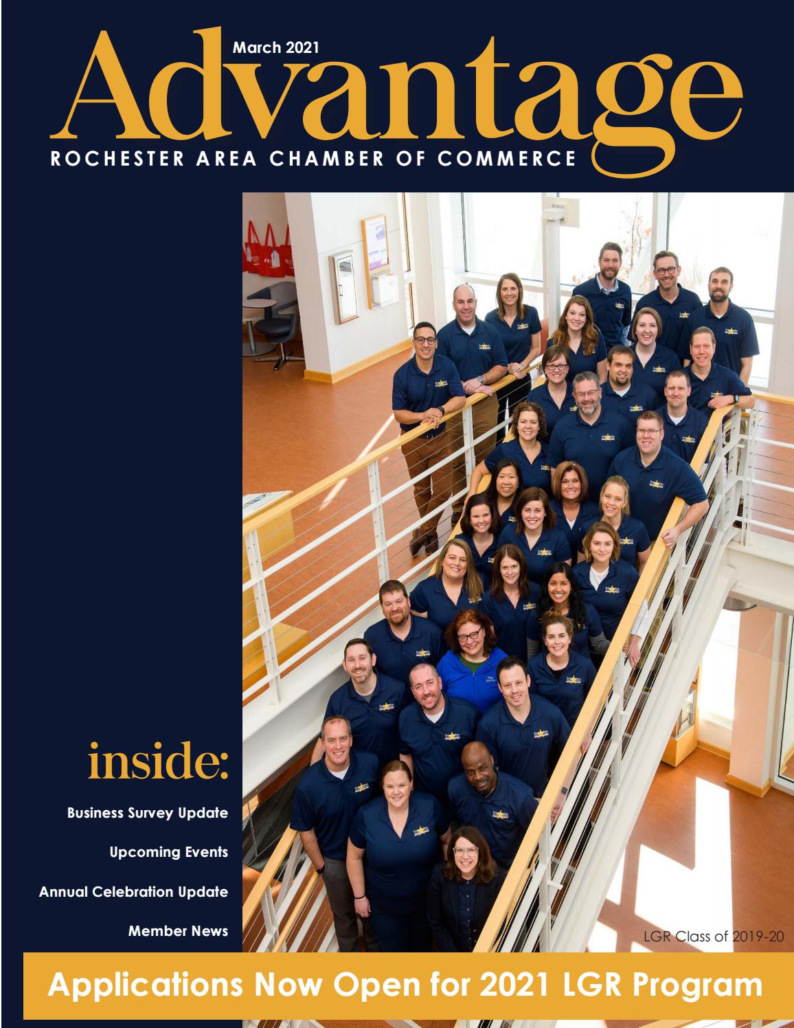 Advantage Magazine | March 2021 by rochestermnchamber - Issuu