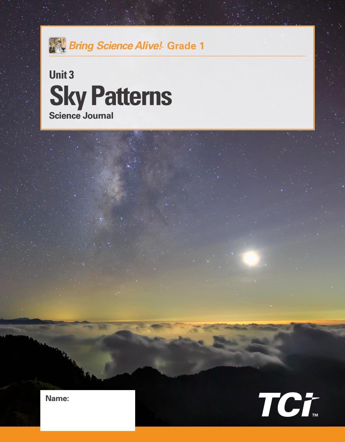 Bring Science Alive! Grade 1 Unit 3: Sky Patterns Sample by Teachers ...
