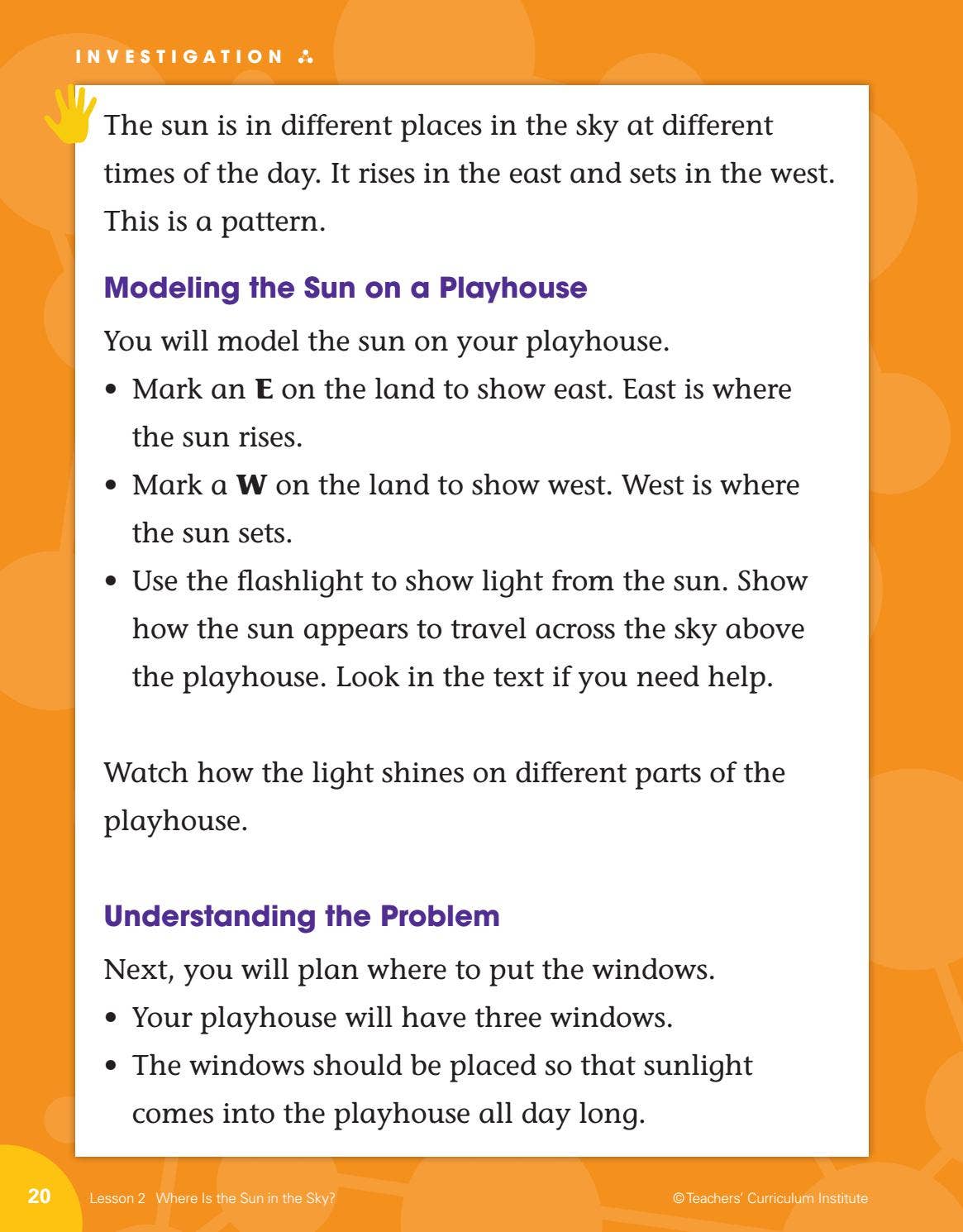Bring Science Alive! Grade 1 Unit 3: Sky Patterns Sample by Teachers ...