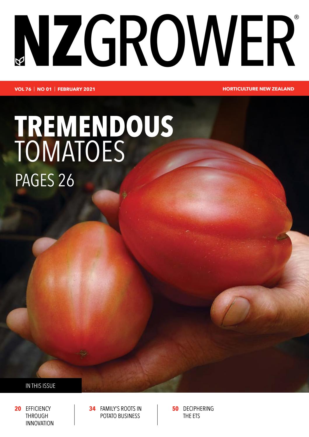 NZGrower | February 2021 by Horticulture New Zealand - Issuu
