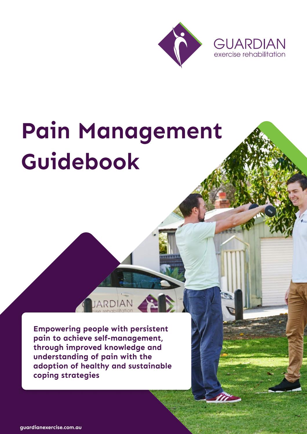 Guardian Exercise Rehabilitation Pain Management Guidebook by ...