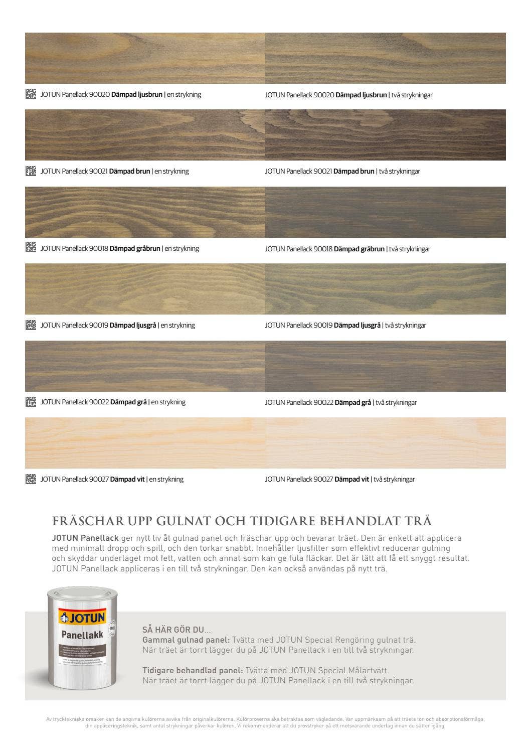 LADY Pure Nature Färgkarta by Jotun Sverige AB - Issuu