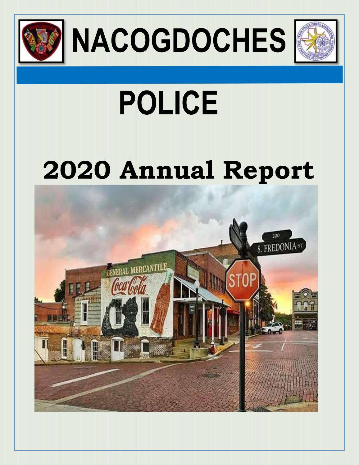2020 Nacogdoches Police Department Annual Report by sccdiaz - Issuu